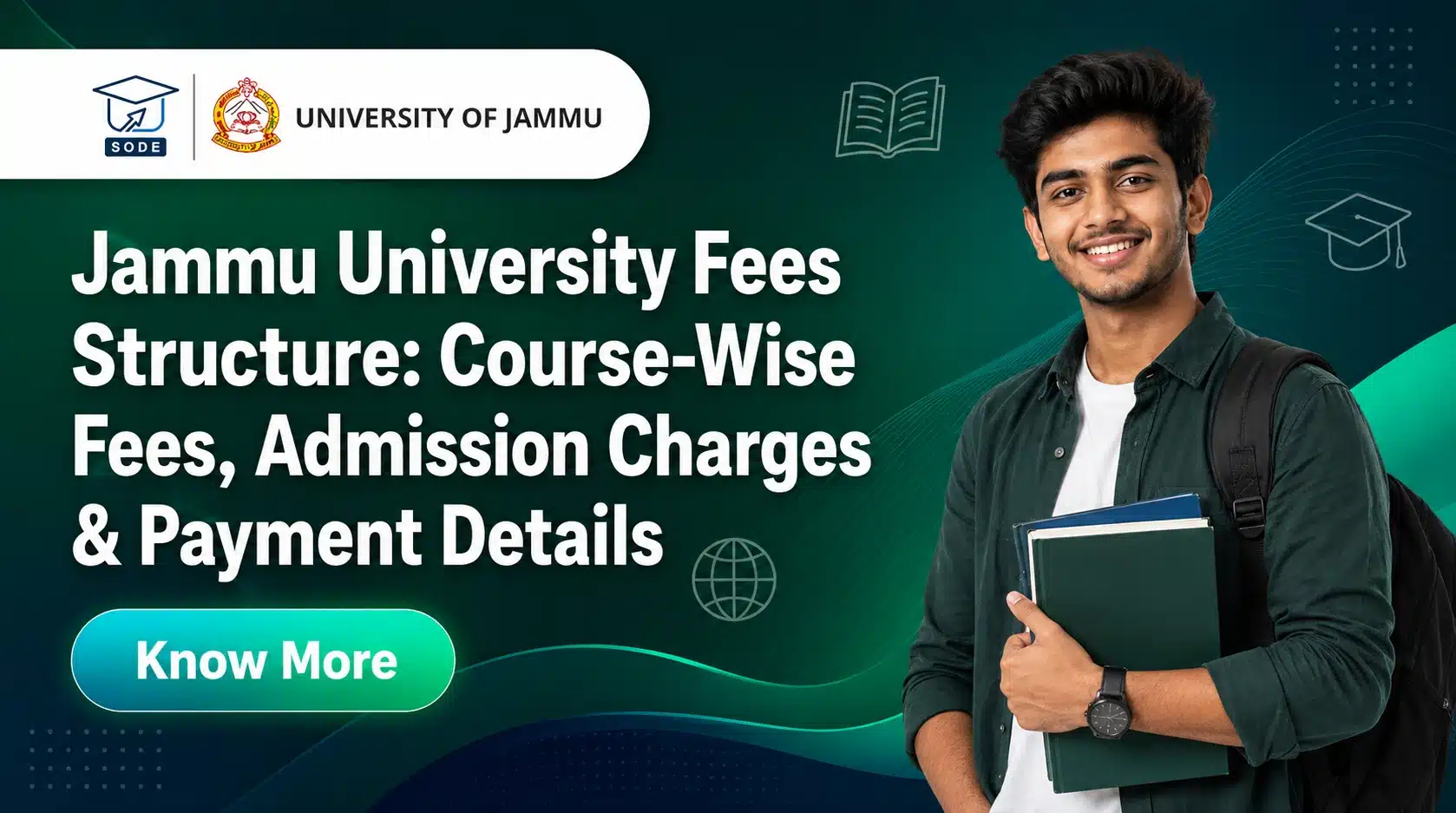 Jammu University Fees Structure 2026: Course Fees & Other Charges